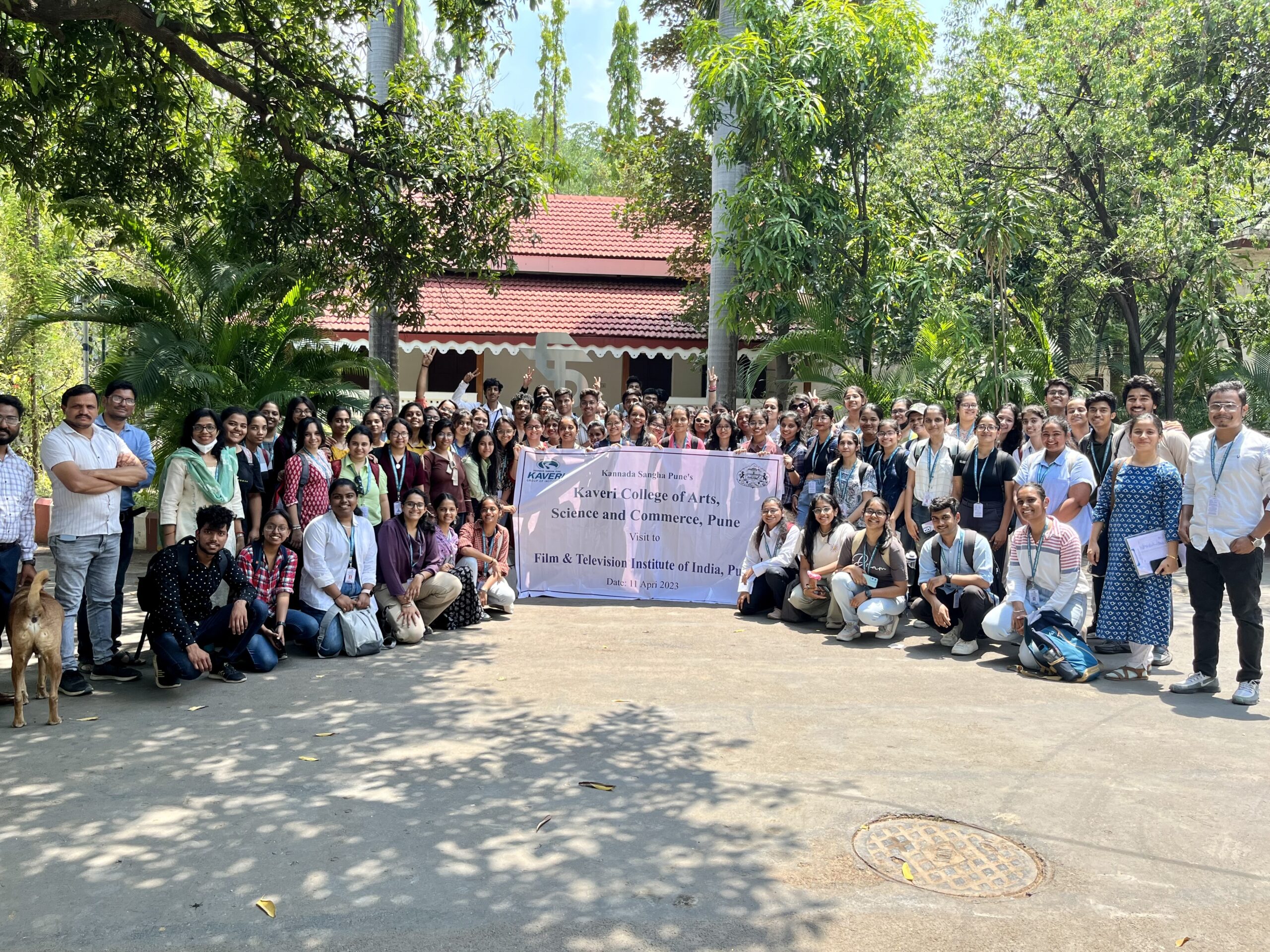 Field Visit of Kaveri College to Film and Television Institute of India ...