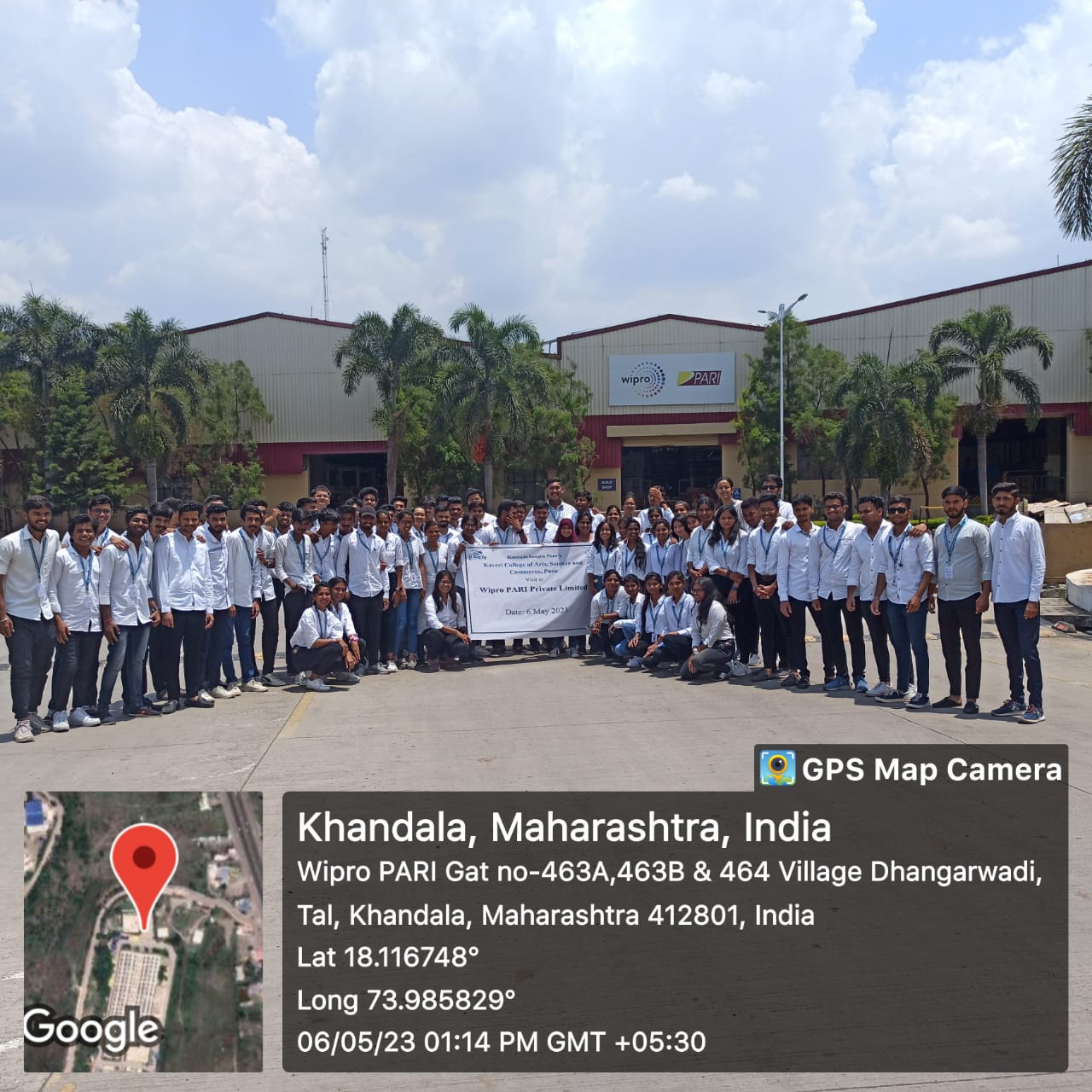 Industrial Visit to Wipro PARI Pvt Ltd. Shirwal - Kaveri College - Best ...
